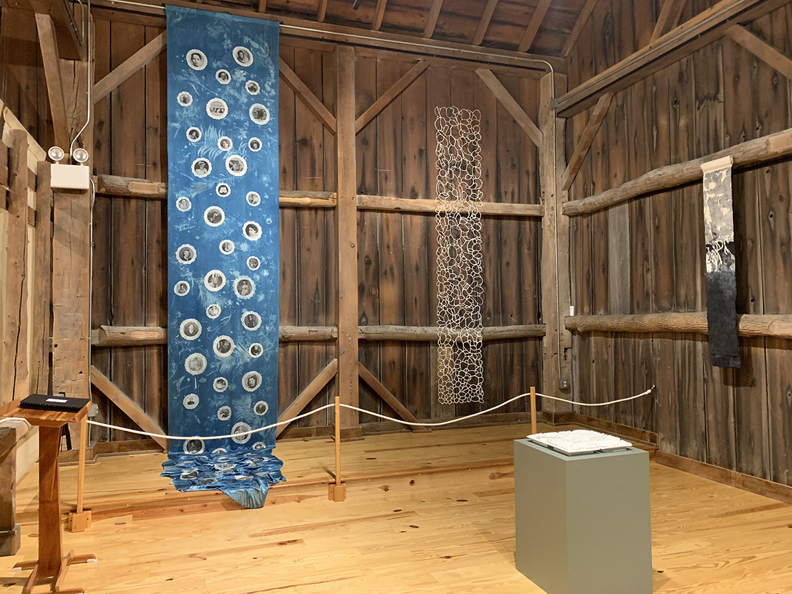 Vicki Reed's River of Gandmothers Installation - Bridgette Guerzon Mills